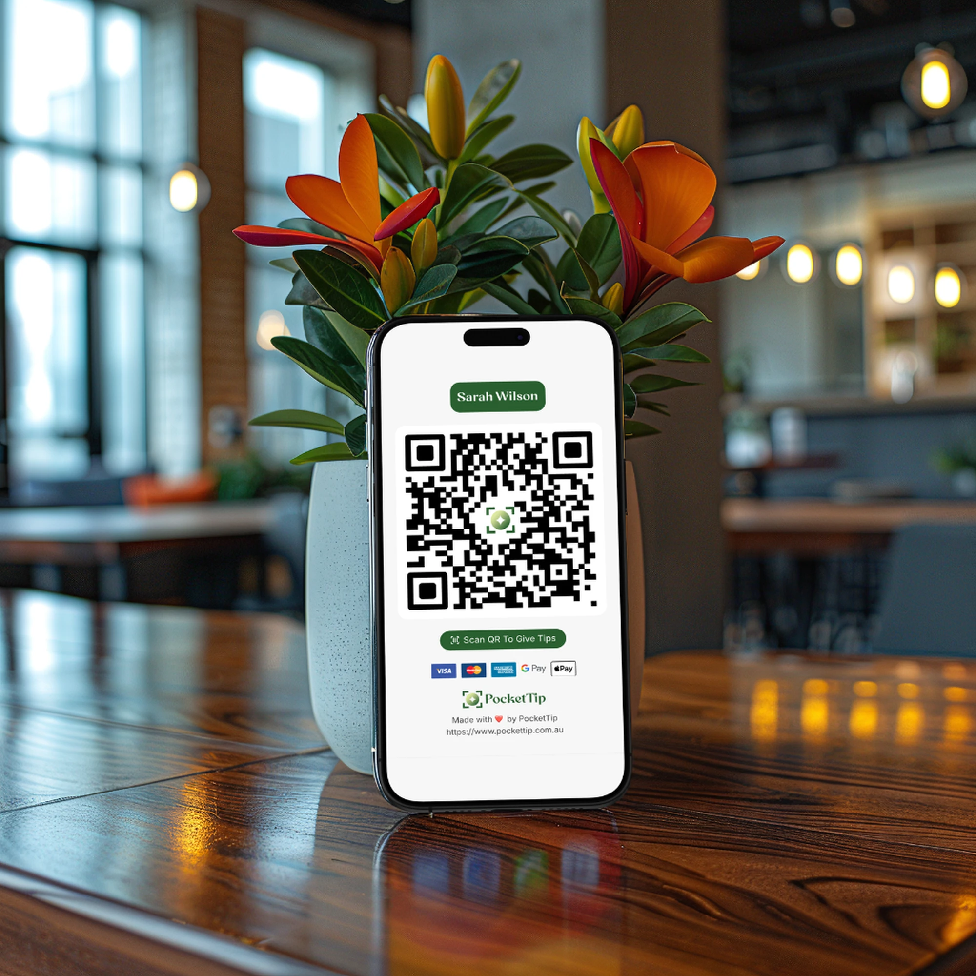 PocketTip Australia | Free Cashless QR Code Tipping Platform 2026