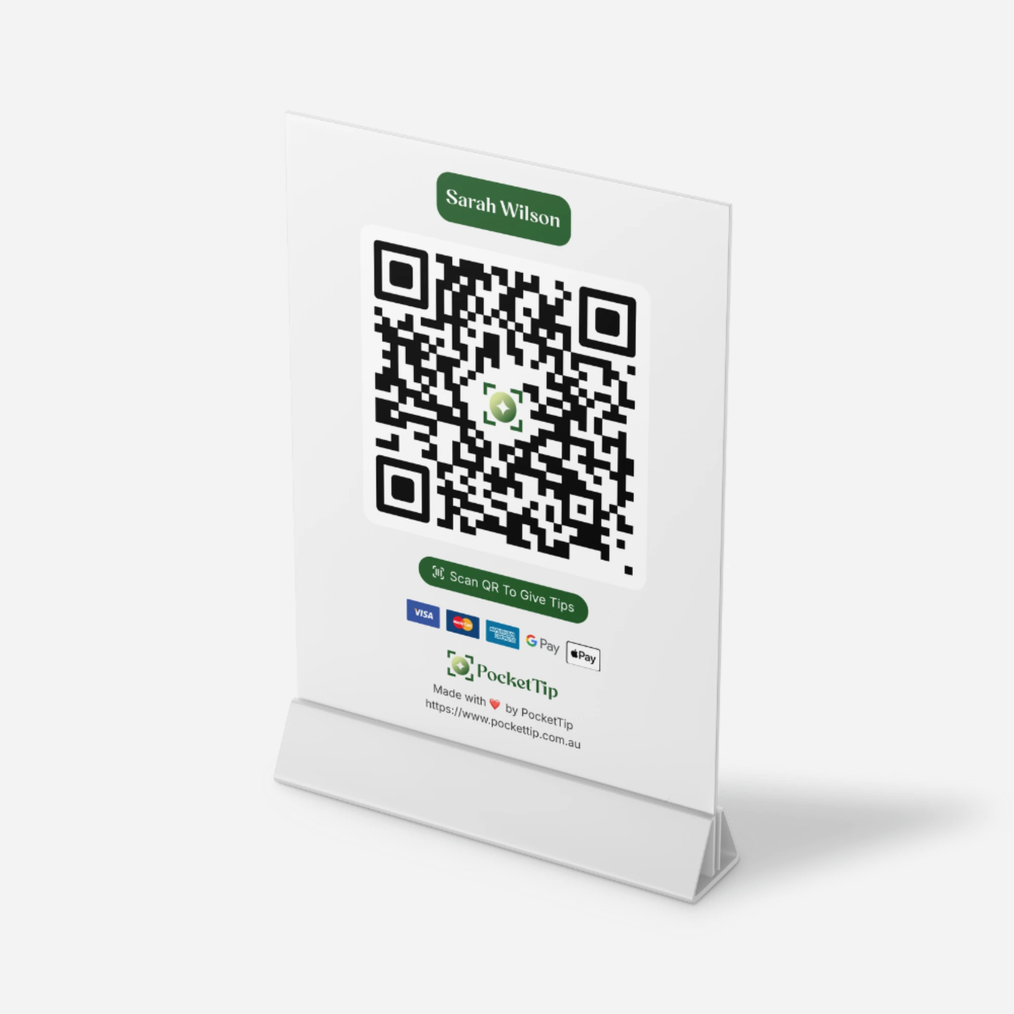 PocketTip Australia | Free Cashless QR Code Tipping Platform 2026
